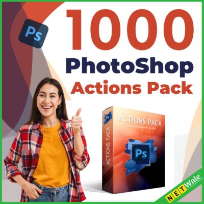 1000 Photoshop Actions Pack - Netwale.com
